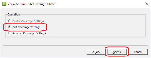 Enabling Code Coverage With The Visual Studio Coco Wizard