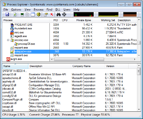 Getting a list of DLLs currently loaded in a process