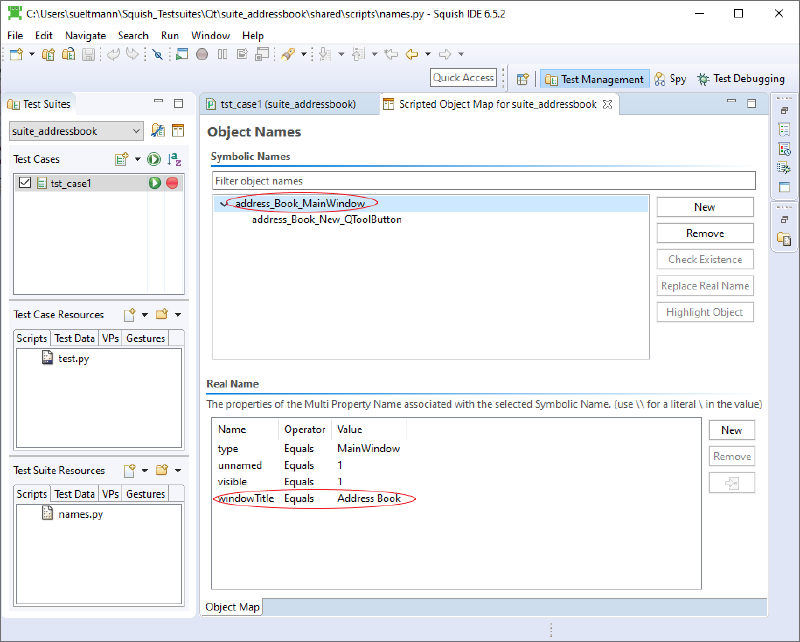 IMPORTANT - Adjust object names for objects with changeable texts early