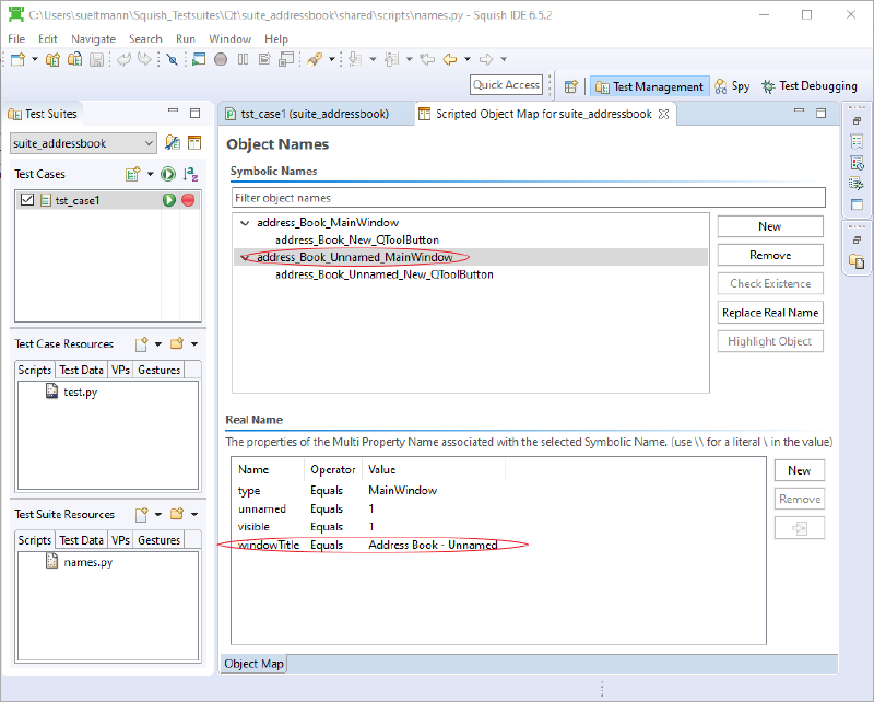 IMPORTANT - Adjust object names for objects with changeable texts early