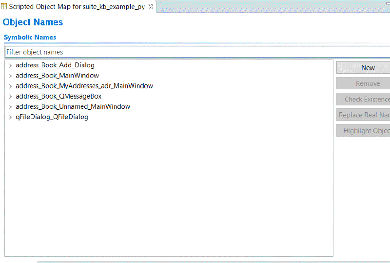Leverage the improved IDE integration of the Script-Based Object Map