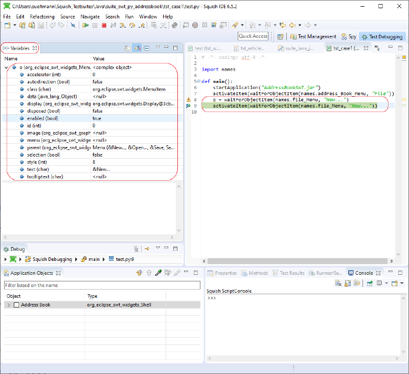 Picking and inspecting objects